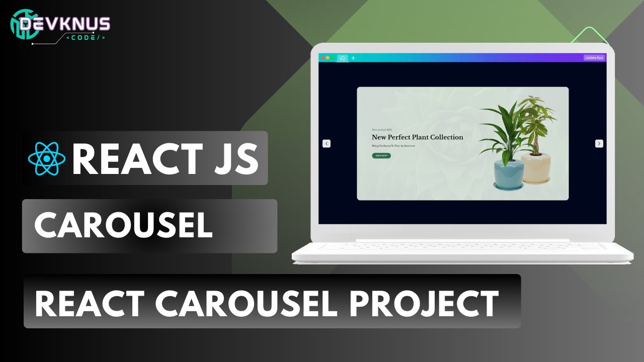 Build a Carousel In ReactJS | Carousel using reactjs | React Projects For Beginners