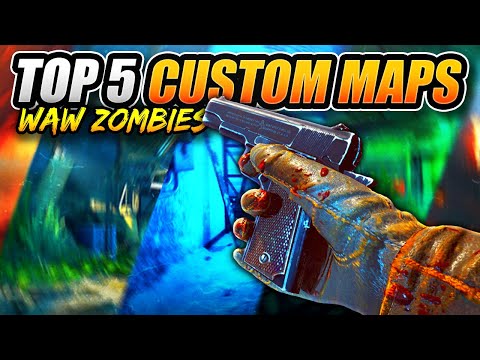 TOP 5 COD WAW CUSTOM ZOMBIES MAPS (BEST Custom MAPS 2023)