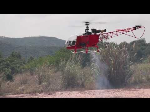 Canon 5D Mark2 Video Test - Hirobo Lama SA-315B Scale Helicopter