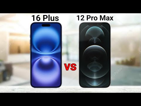 iPhone 16 Plus vs iPhone 12 Pro Max