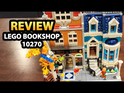 LEGO Creator Expert Bookshop 10270 Modular Building Kit ✅ Review