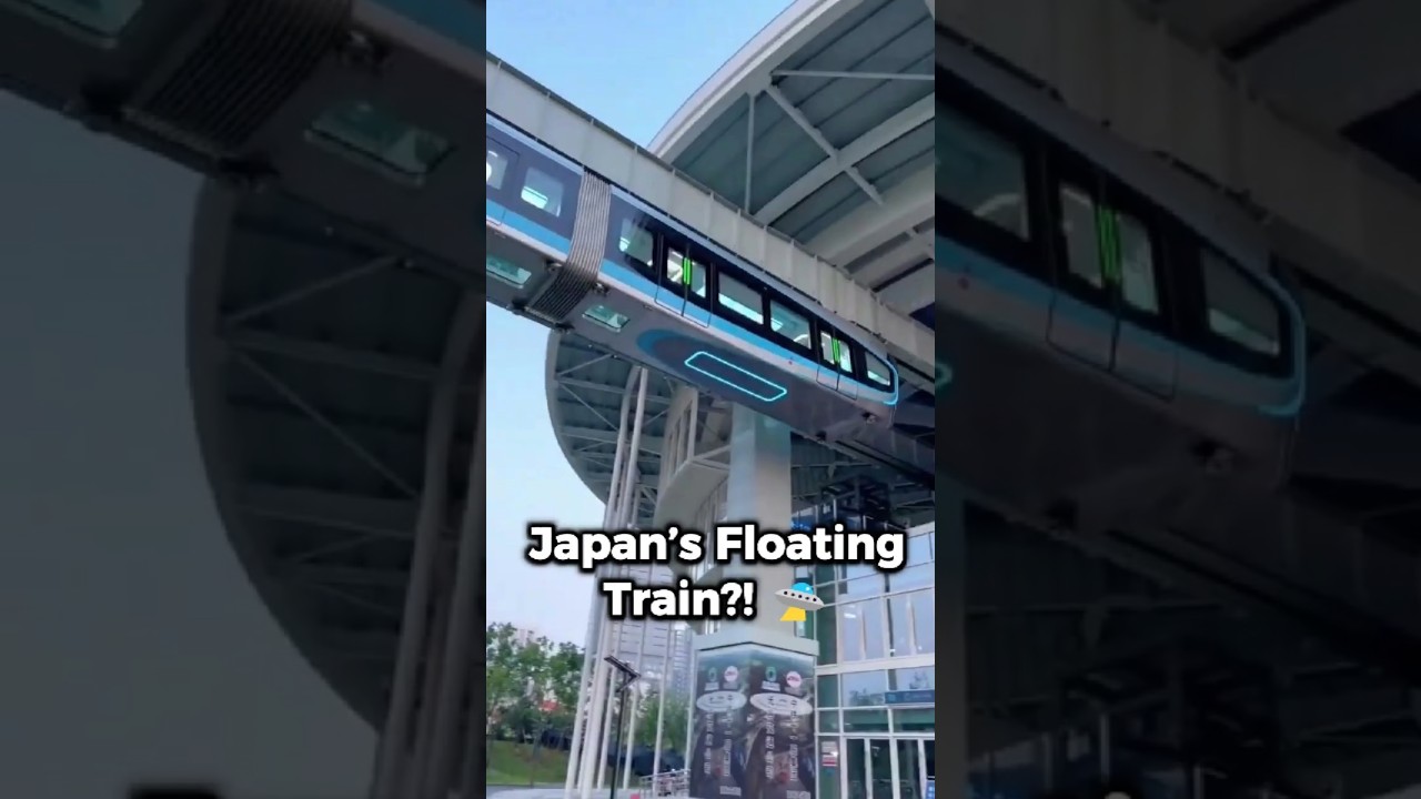 Japan’s Shonan Monorail – The Floating Train That Defies Gravity #futuretech