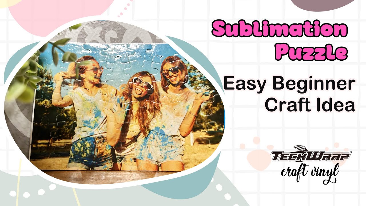 How to Make Custom Sublimation Puzzle? | Sublimation Tutorial from Start to Finish