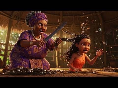 She Cut Her Hair Because... | Nigerian Rapunzel African Folktale (SHOCKING TRUTH)| Animated Story