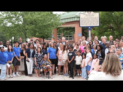 Colin Powell Historical Marker Unveiling