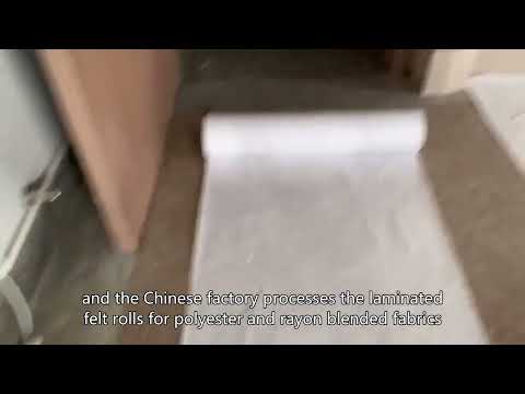 Polyester felt stick floor protection film made in China Home Depot,