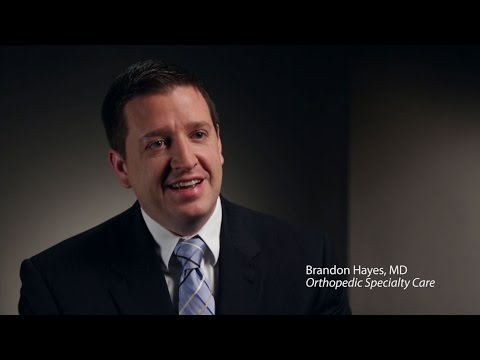 Meet Dr. Brandon Hayes - Orthopedic Specialty Care