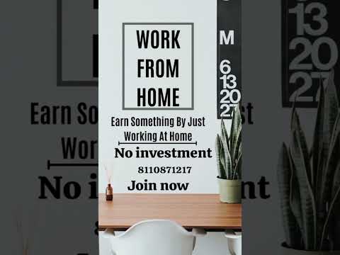 work from Home 🏠 No investment.#facebook #funny #humor #memes #business #comedy #respect #trending