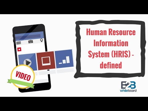 Human Resource Information System (HRIS) - defined