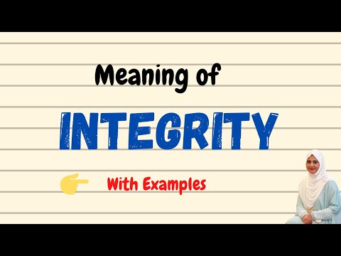 Daily vocabulary | Integrity Meaning | Vocabgram