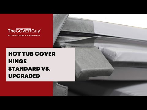 Hot Tub Cover Hinge | Standard vs Upgraded Full Steam Hinge | The Cover Guy
