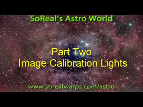 Flame Nebula Part 2- Light Frame Calibration-Using Pixinsight
