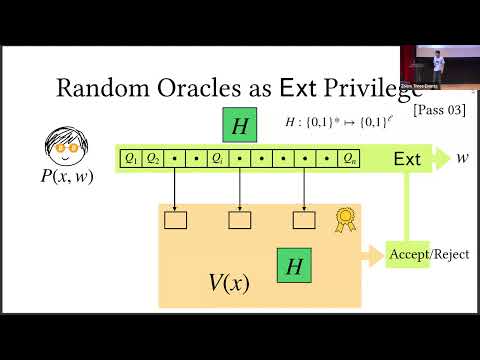 Theoretical Foundations 1 (Crypto 2024)
