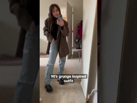 90’s grunge inspired outfit | how to style a 90’s inspired look | 90’s retro