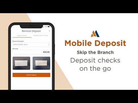 How to deposit a check in MSB Online