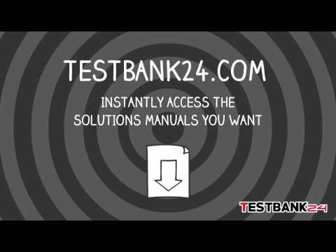 TEXTBOOK SOLUTIONS MANUAL