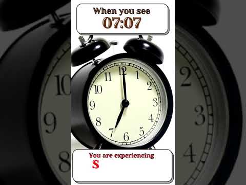 Mirror Hours 0707 - Angel Number Message Meaning #shorts