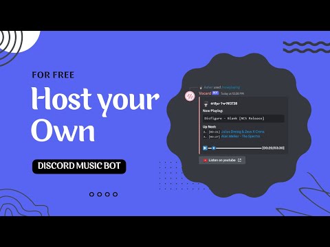 Host Your Own Discord Music Bot For Free In 15 Mins (Step By Step)