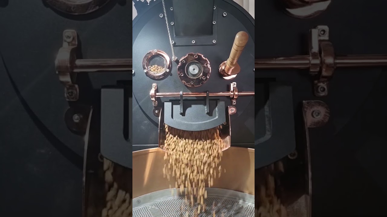Engineering at its best! Coffee Roasting Machine. #shorts