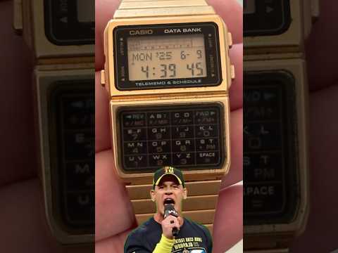 Casio Data Bank is peak 80’s nostalgia #80s #watches #shorts