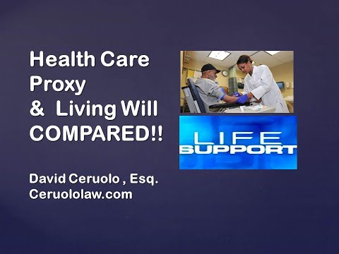 Health Care Proxy definition vs. Living Will definition...#shorts