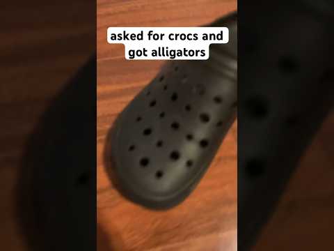Never order crocs off Amazon