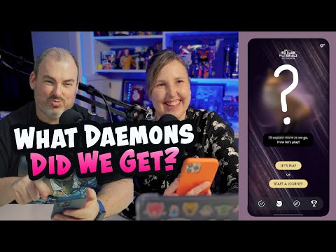 We Got Sorted Daemons, In His Dark Materials My Daemon App