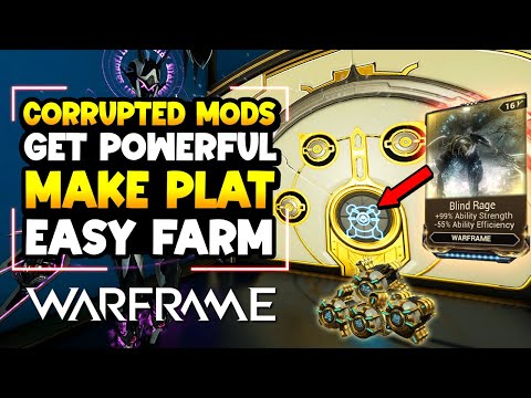 Fast Orokin Vaults Guide + Corrupted Mods Easy Plat Farm | Warframe 2025 (Dragon Keys)