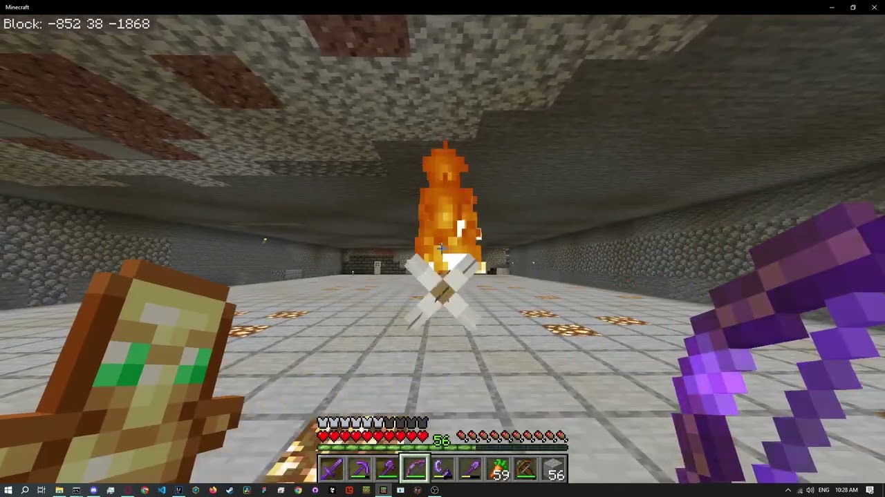 GeyserExtras Plugin | Arrow Delay Fix Comparison