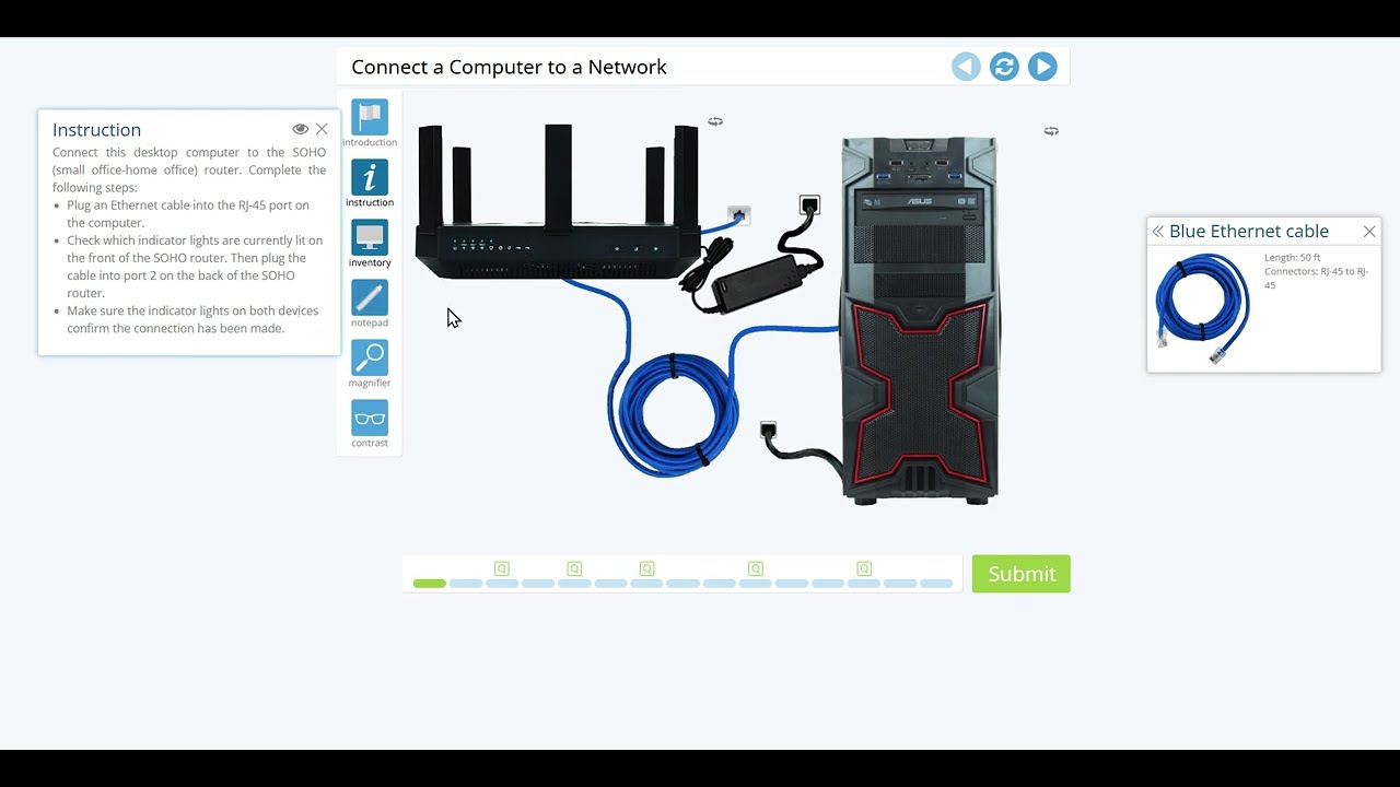 Connect a Computer to a Network
