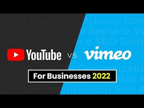 Why I don't recommend Vimeo in 2022 | Youtube vs. Vimeo - For Business
