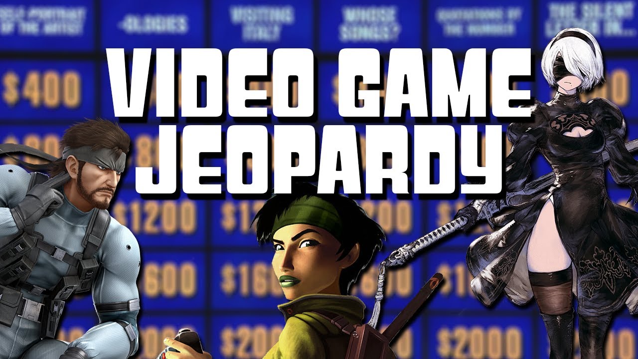 Video Game Jeopardy - EVEN MORE Gaming Trivia Questions | Save Data Team