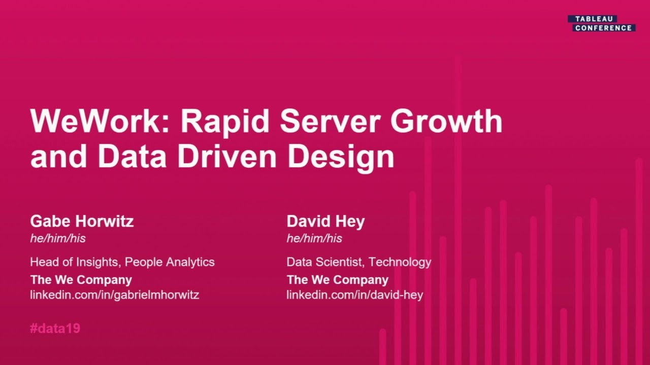 WeWork: Rapid Server Growth & Data-Driven Dashboard Design