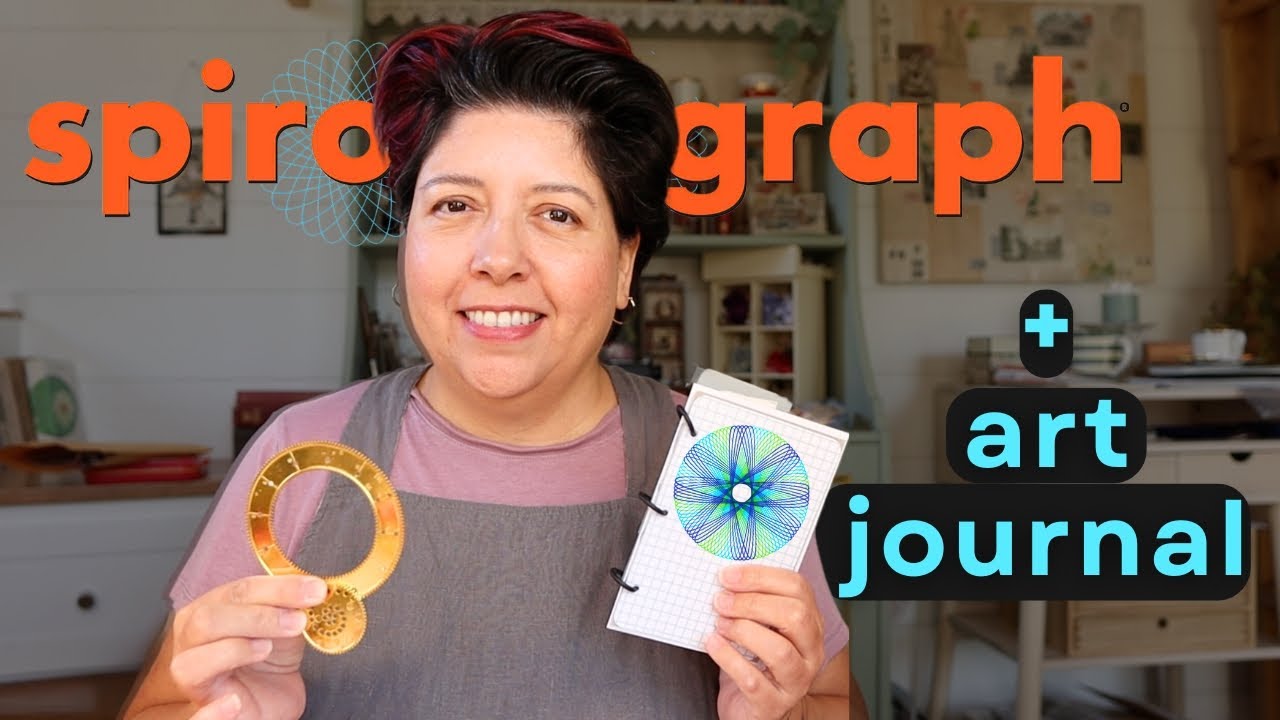 Play with Spirograph designs + the best set for art journaling
