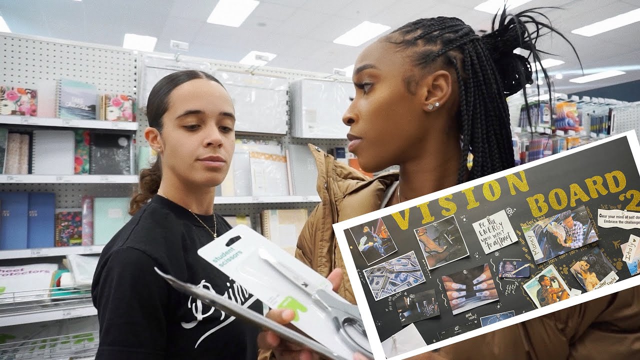 2020 VISION BOARD... (VLOG)