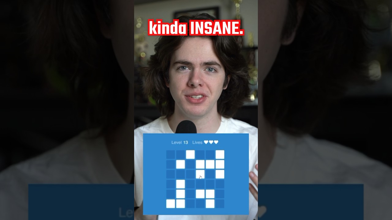 How I MASTERED visual memory on the Human Benchmark Test #challenge #record #gaming