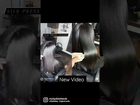 New Salon Video Beautiful Black Hair