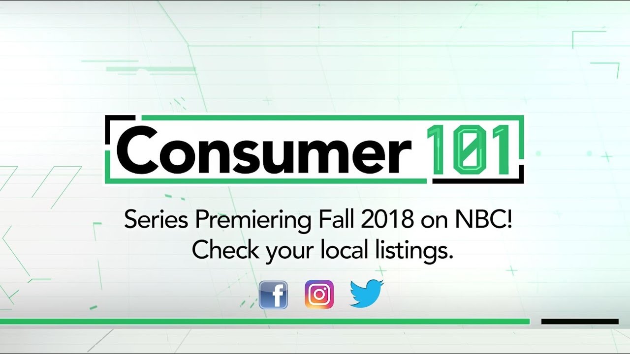 Consumer 101 on NBC this fall! | Consumer Reports