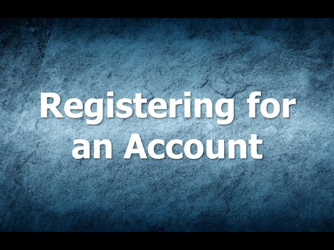 Registering for a PMP Account