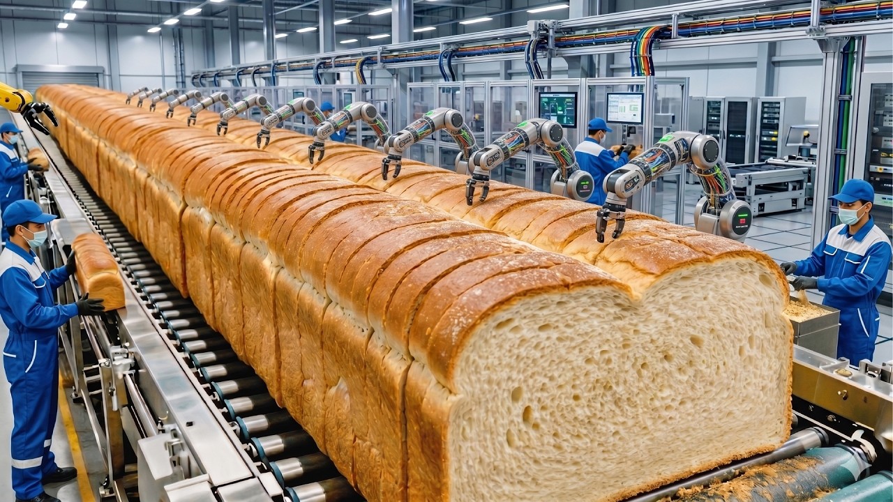 Inside the Bread Factory: How Sandwich Bread Is Made on a Massive Scale