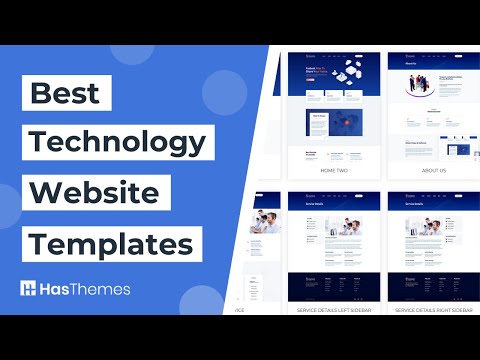 10 Best HTML Technology Website Templates 2023 | Technology HTML Templates