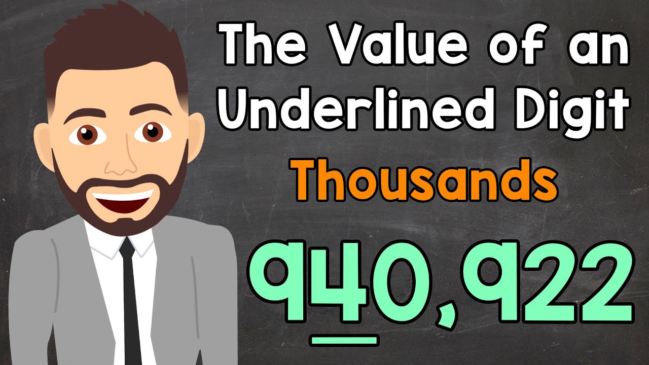 Finding the Value of an Underlined Digit | Place Value to the Hundred Thousands Place