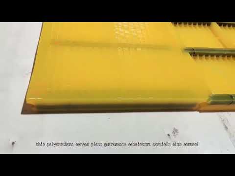 jobbers vibrating PU high frequency sieve,jobbers vibrating Polyurethane trommel sieve