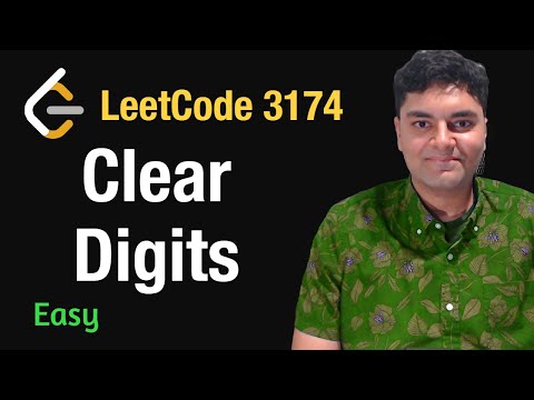 Clear Digits - Leetcode 3174 - Python