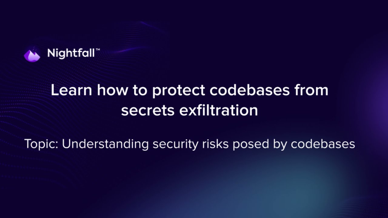 GitHub DLP Webinar - Understanding Security Risks Posed by Codebases (Part 1)
