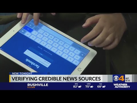 Verifying credible news sources