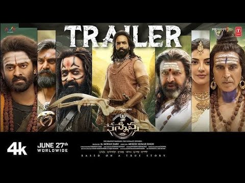 Kannappa - Official Trailer | Hindi | Akshay Kumar, Vishnu Manchu | Mohan Babu | Prabhas | Mohanlal