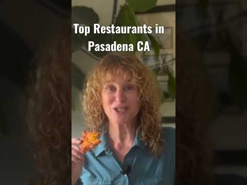 Top Restaurants in Pasadena CA #shorts