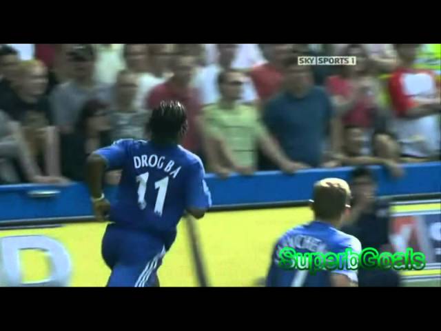 Top 5 goals by Didier Drogba for Chelsea