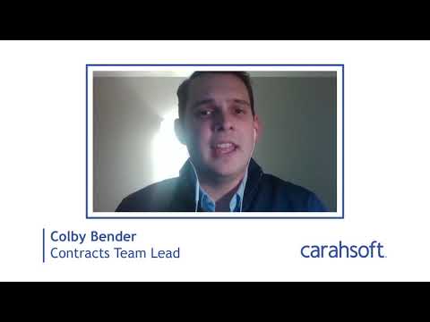 General Carahsoft Overview - Colby Bender